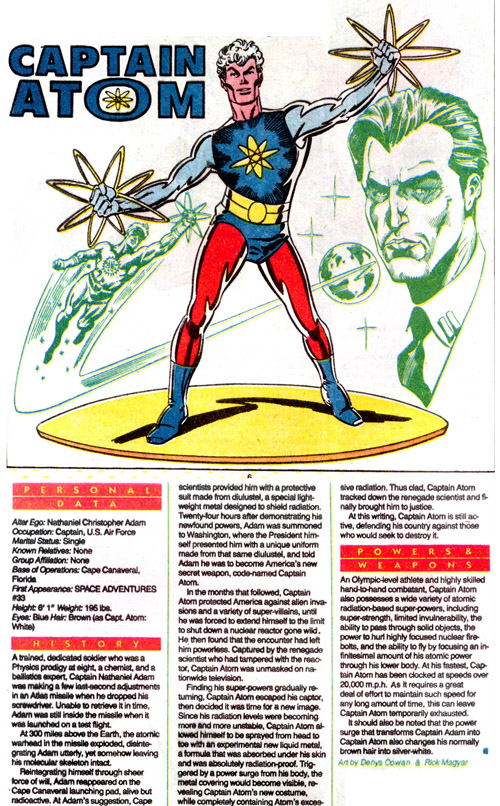 Who's Captain Atom?