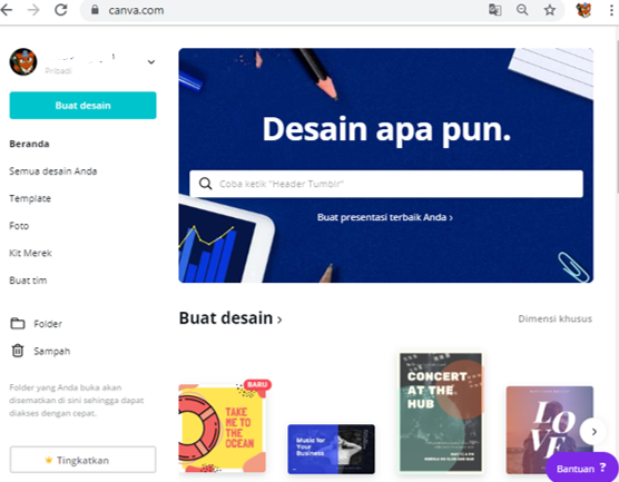 penglajon: Membuat Berbagai Desain Grafis Menarik Menggunakan Canva