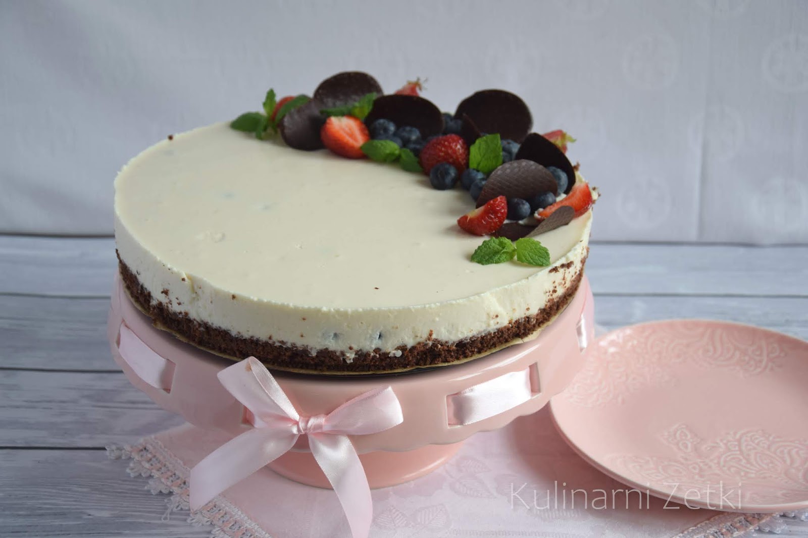 Tort borówkowy bez pieczenia