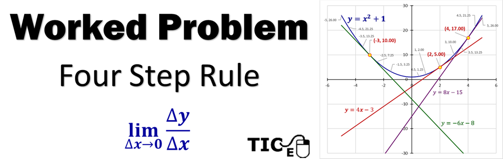 Matemáticas con Tecnología: Worked Problem: Four Step Rule