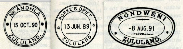 Zululand Postal History: Postmark Types