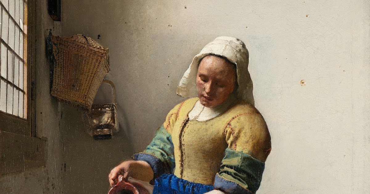 Johannes Vermeer | The Milkmaid /La Lattaia, 1657-1658 | Tutt'Art@ | Pittura * Scultura * Poesia ...