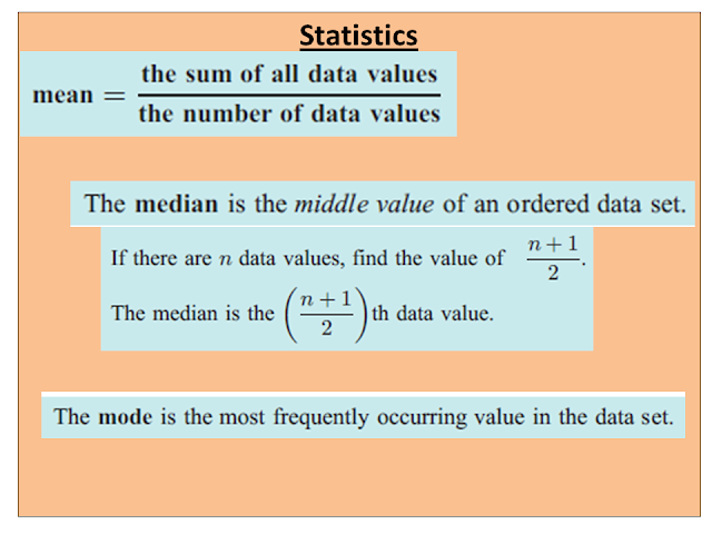 Math 9: CHAPTER 8 - STATISTICS