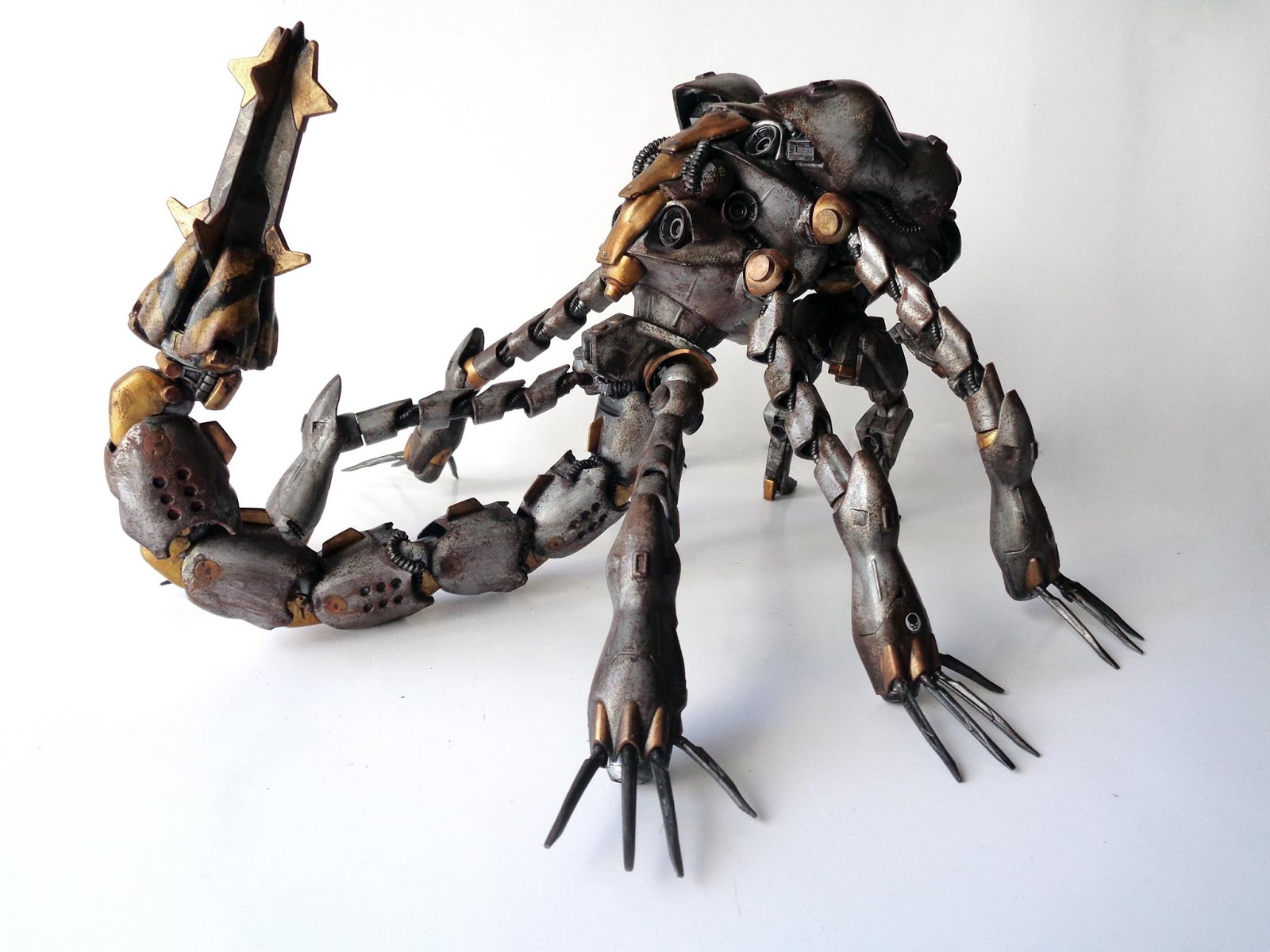 GUNDAM GUY: 1/144 Demon Engine - Kit Bash Build