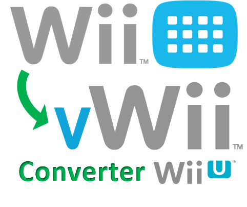 WiiU Wii用のwadファイルをvWii用のwadファイルに変換するWiiForwarder2vWii紹介