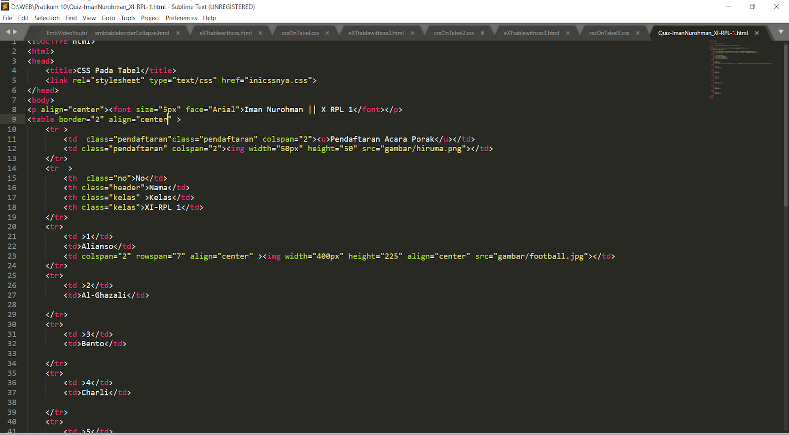 Menyajikan CSS untuk Memformat Tampilan Multimedia & Tabel - Serba ...