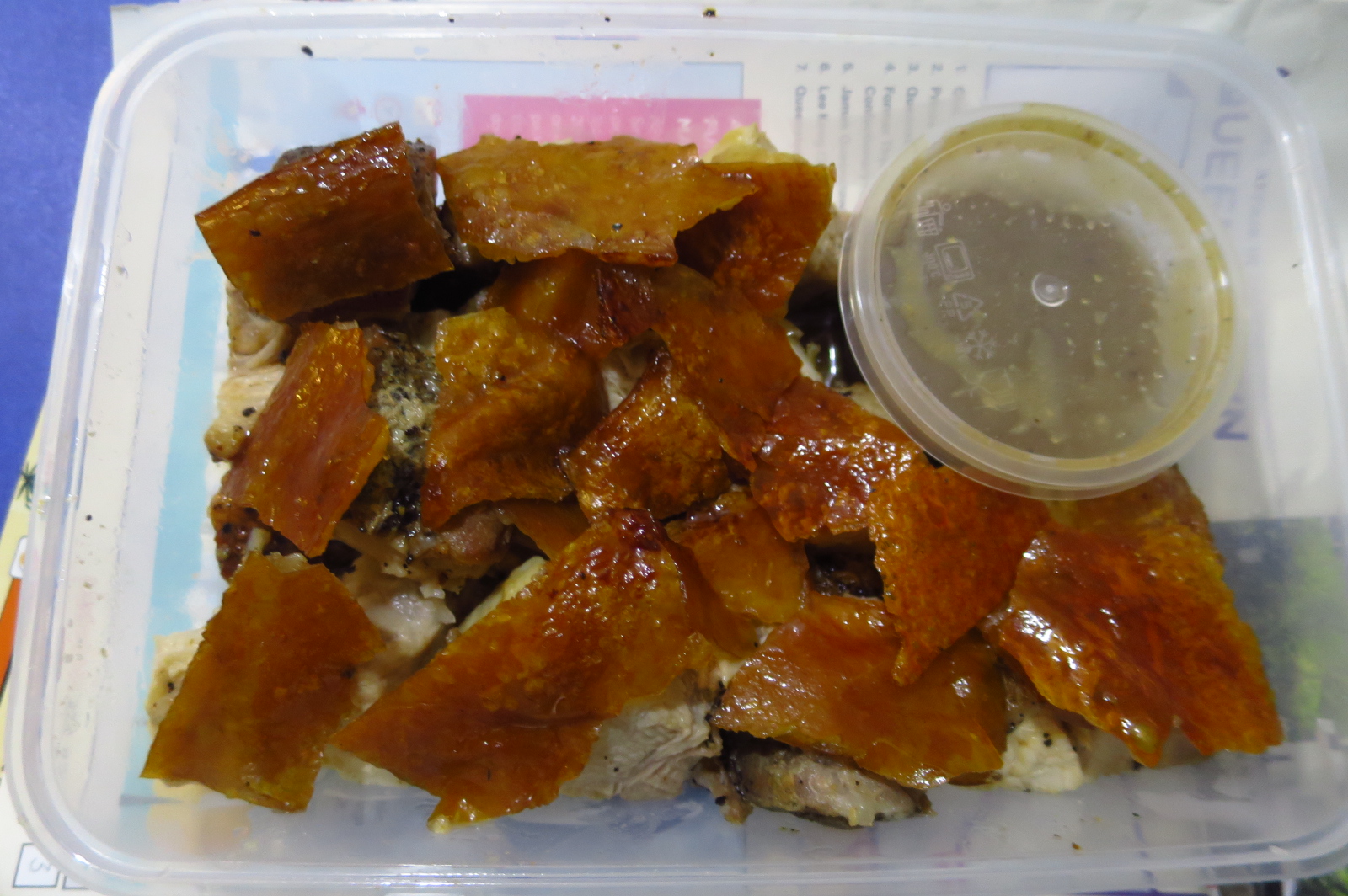 Small Potatoes Make The Steak Look Bigger: 500g lechon from Lechon Republic