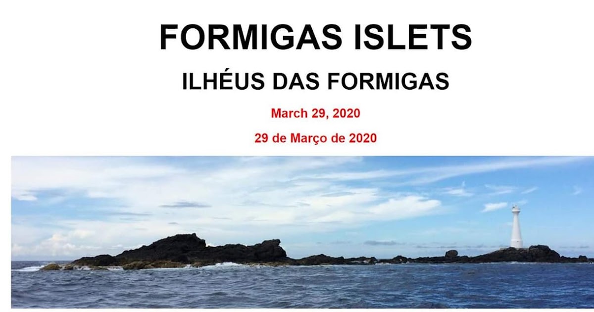 GPDX - Grupo Português DX: CQ8F Formigas Islets, Azores - EU-003