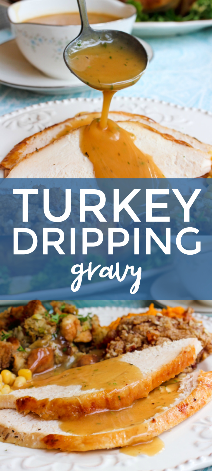 Turkey Dripping Gravy | The Two Bite Club
