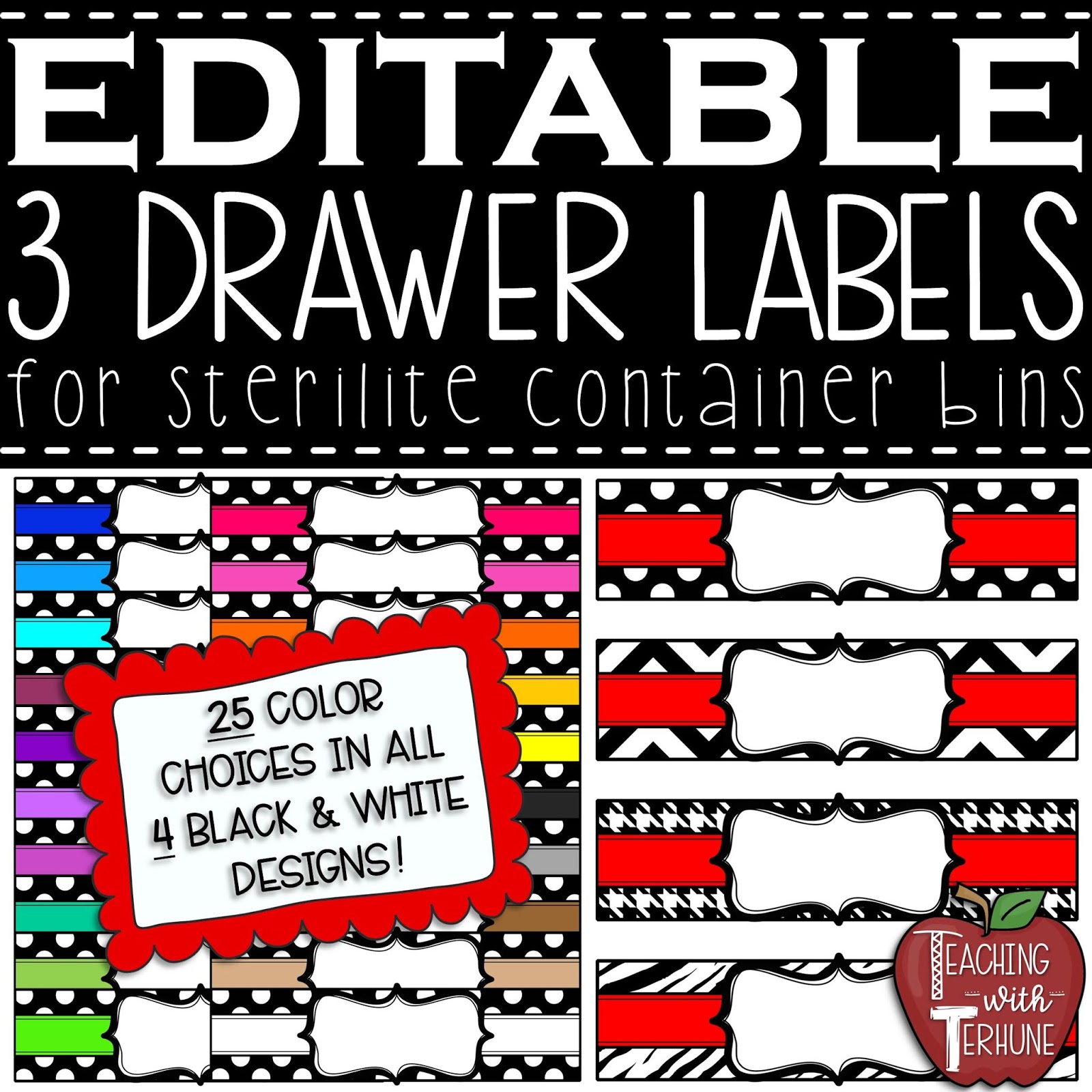 Teaching With Terhune: CLASSROOM ORGANIZATION IDEAS USING STERILITE 3 ...