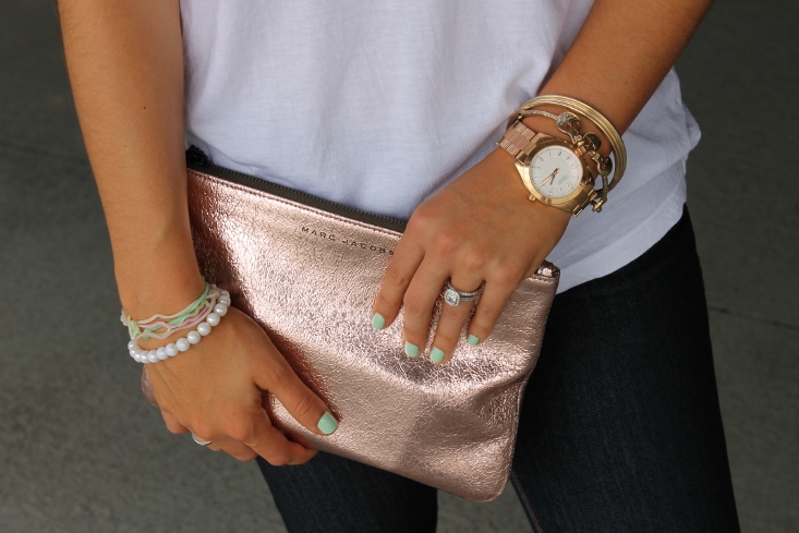 Bedazzles After Dark: How To Wear A White Tee [challenge]