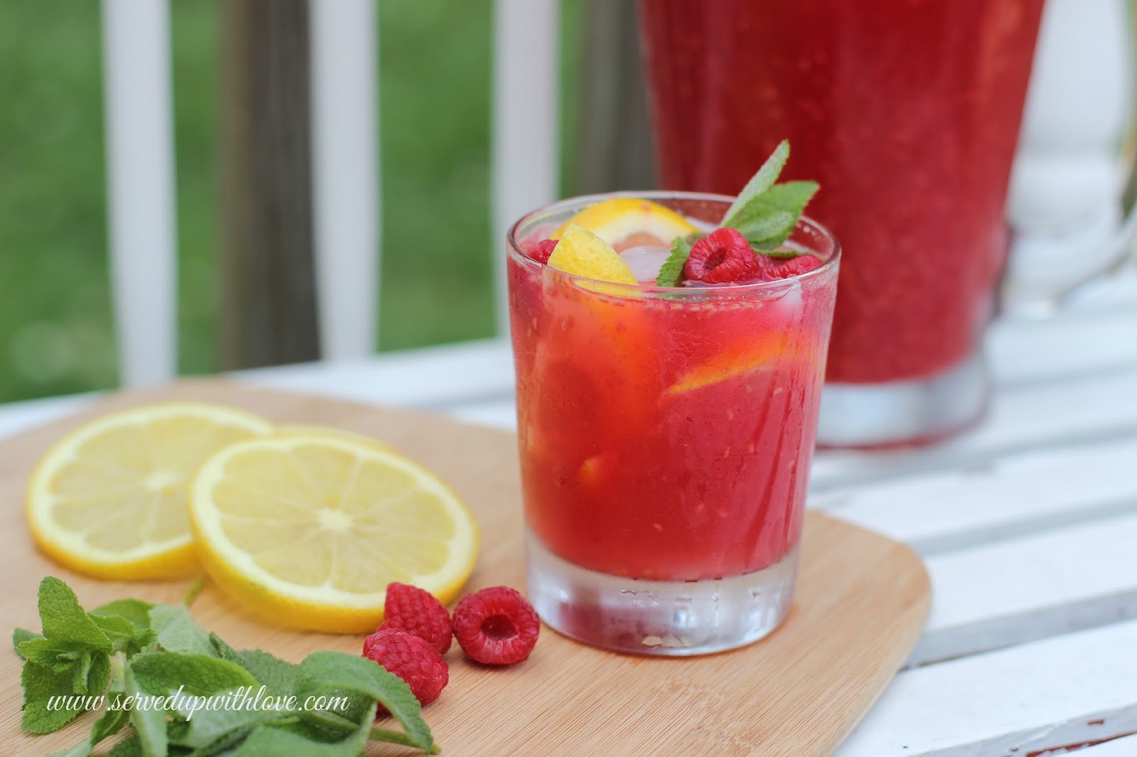 Raspberry Lemonade | Served Up With Love
