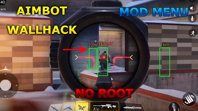 MOD MENU CALL OF DUTY MOBILE (aimbot,wallhack)