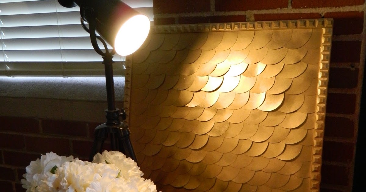 sadie + stella: DIY: fish scale art