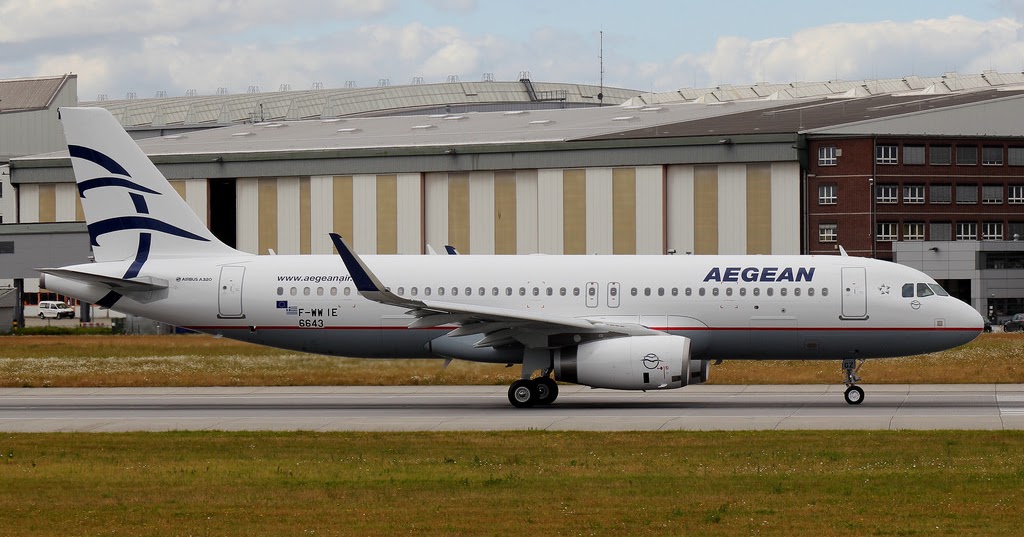Airbus Hamburg Finkenwerder News: A320-232SL, Aegean Airlines, SX-DGZ ...