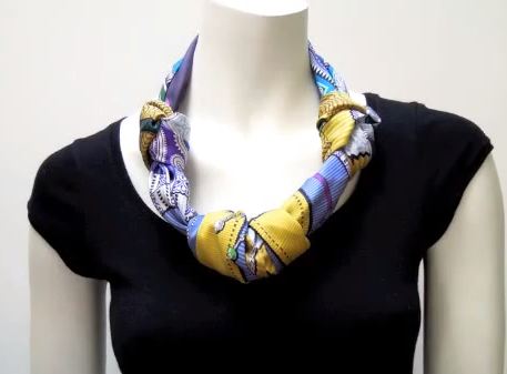 More Scarf Jewelry Tutorials and Inspirations / The Beading Gem