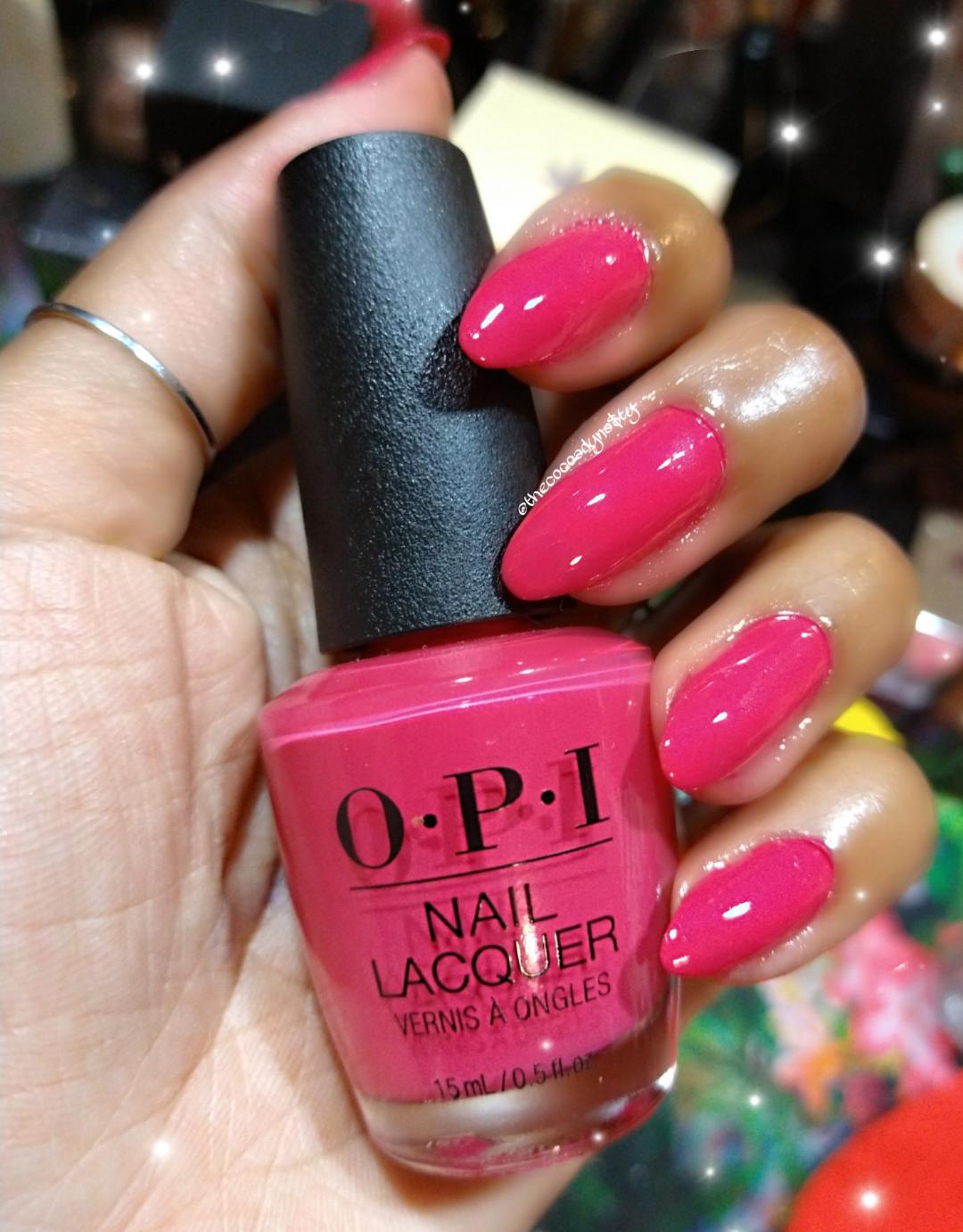The Cocoa Dynasty: Pressed! OPI That's Berry Daring