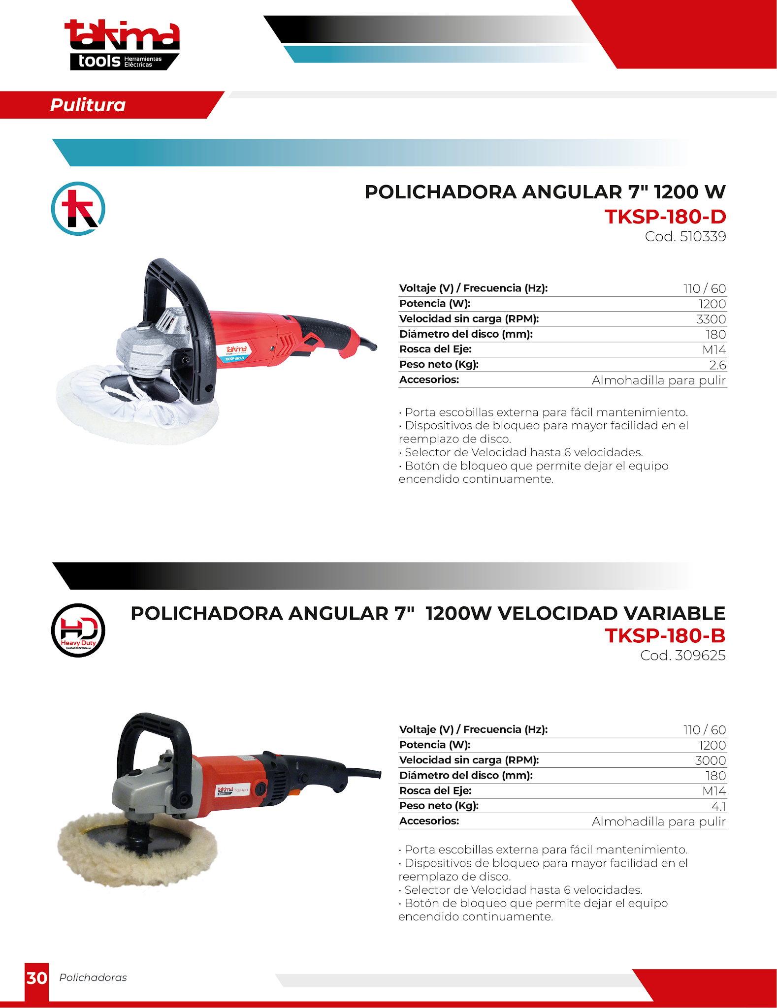 HERRAMIENTAS ELECTRICAS TAKIMA