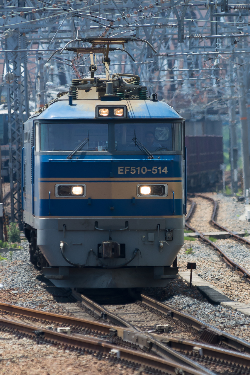 2080レ EF510-514 尼崎駅