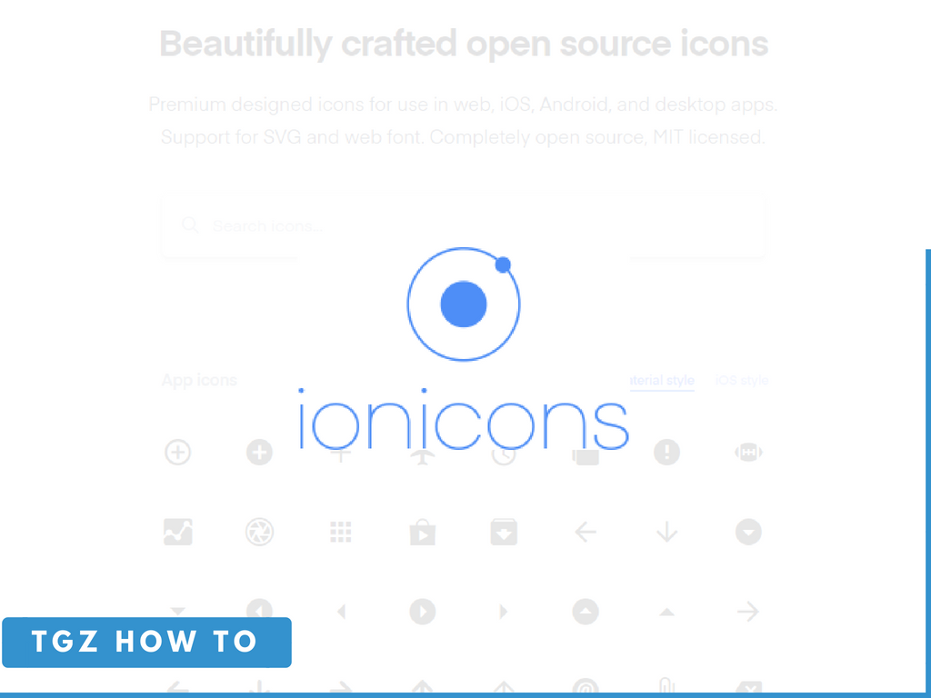 Ionicons React