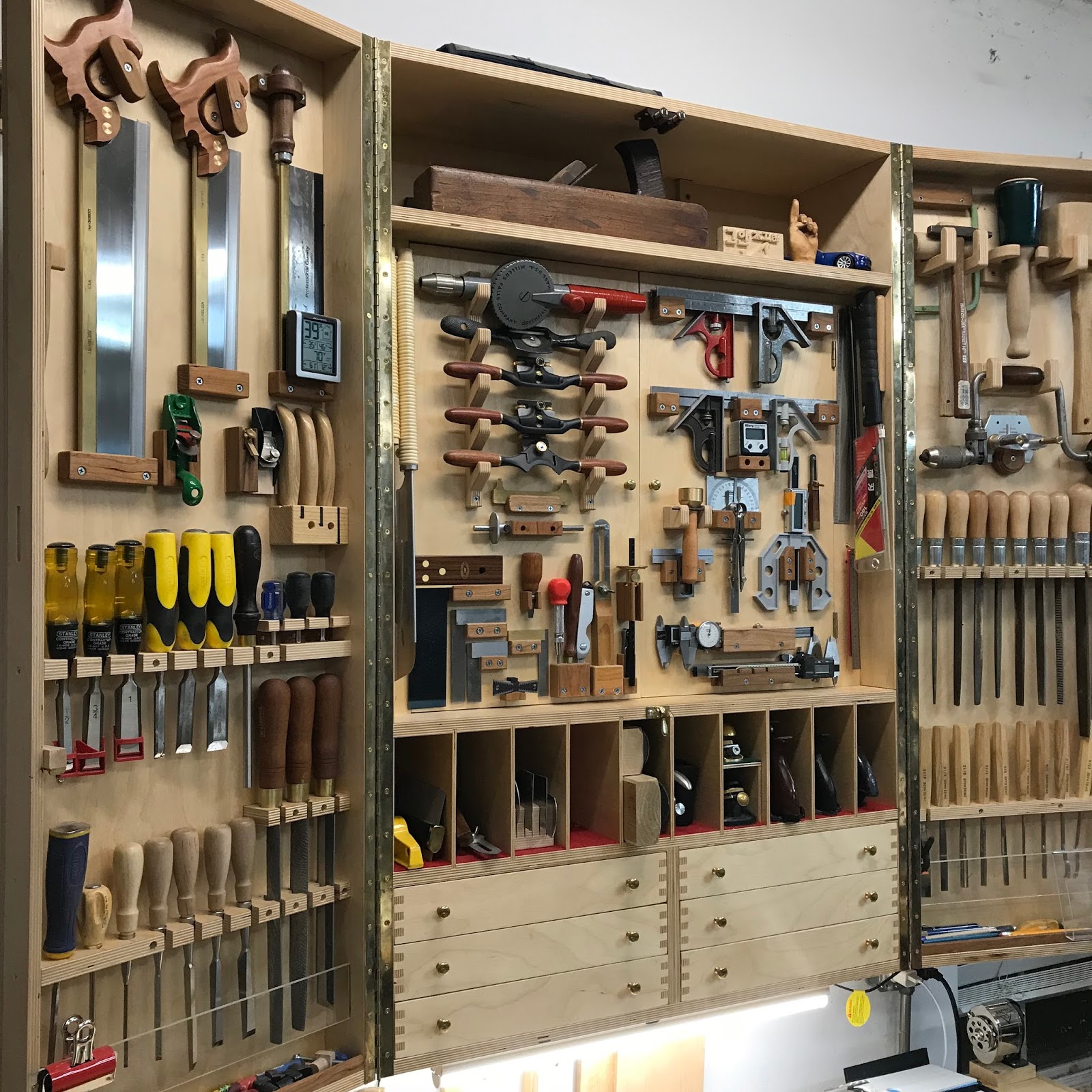 Pin by John on Workbench | Tool cabinet, Shop organization, Garage ...
