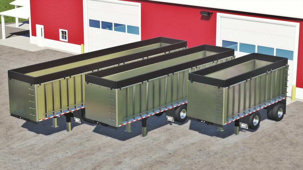 FS19 West EP End Dump Pack 1.1 - FS 19 & 22 USA Mods Collection