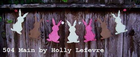 504 Main by Holly Lefevre: Bunny Banner Tutorial (Super Cute and Super ...