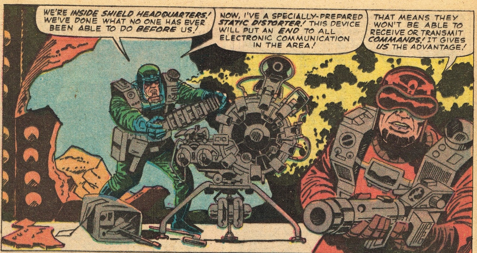 Cap'n's Comics: The Fixer by Jack Kirby