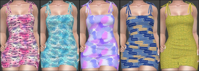 Annett's Sims 4 Welt: NitroPanic Dresses Recolors
