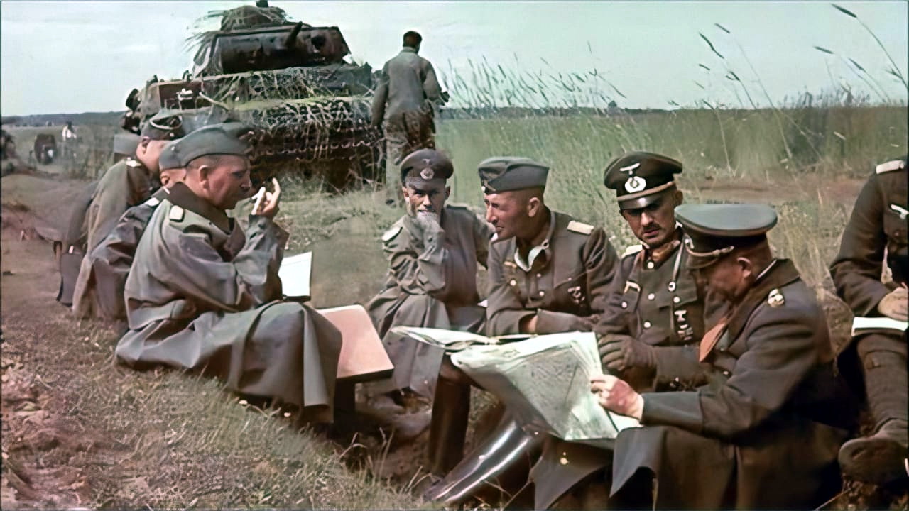 World War II in Color: Heinz Guderian during Barbarossa