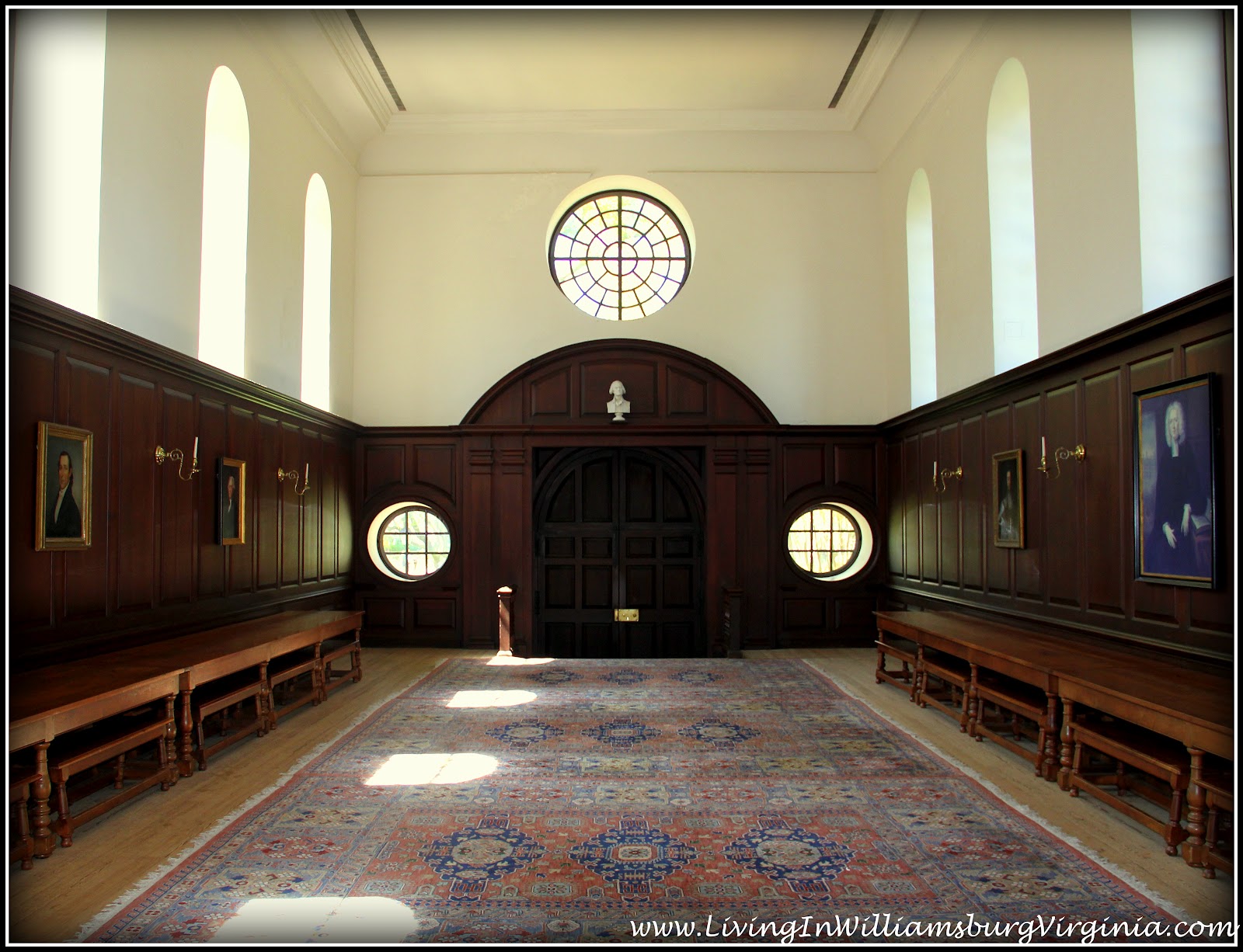 Living In Williamsburg, Virginia: Great Hall, Wren Building, College Of ...