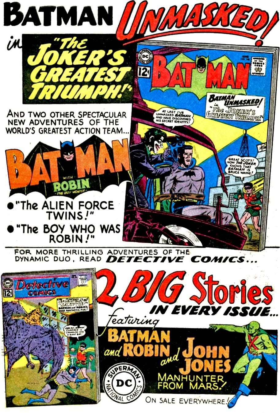 Pop Culture Safari!: Vintage DC Comics house ad