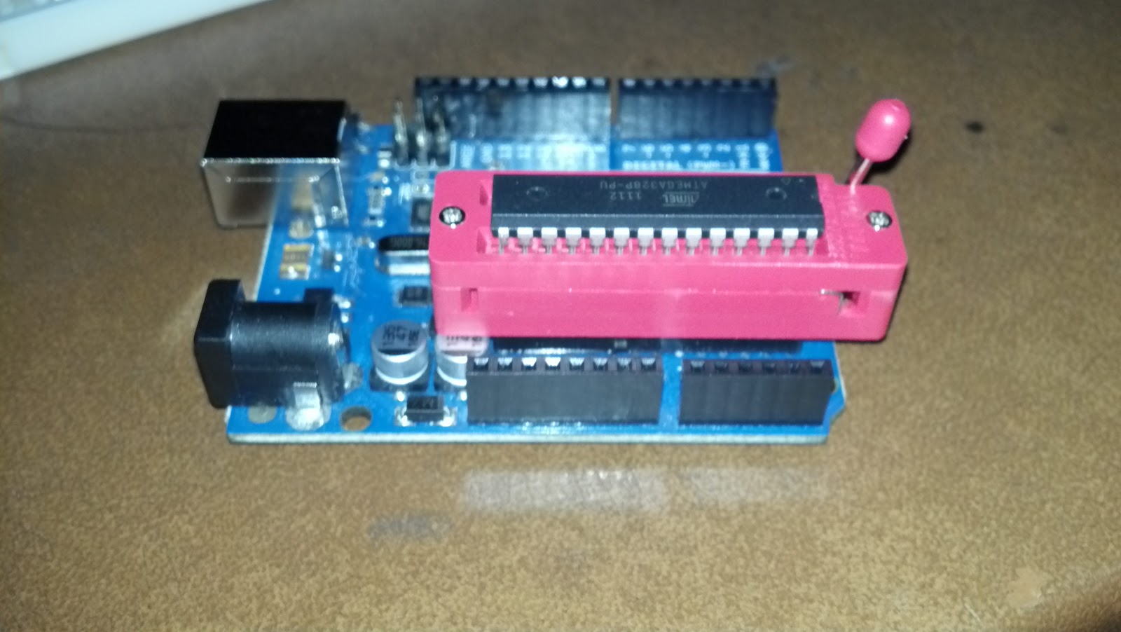 Live It Digital Arduino Uno With Zif Socket Instant Atmega328 Programmer