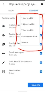 Cara Menghapus Riwayat Pencarian di Google Chrome HP Android dan Laptop - satutitiknol.com