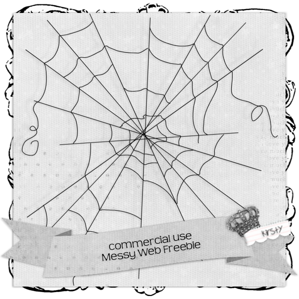 Kirstys Scraps: New CU Freebie - Messy Web