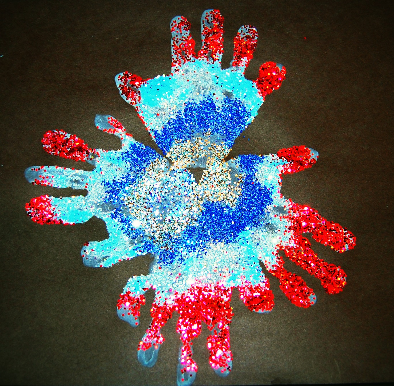 Handprint Fireworks