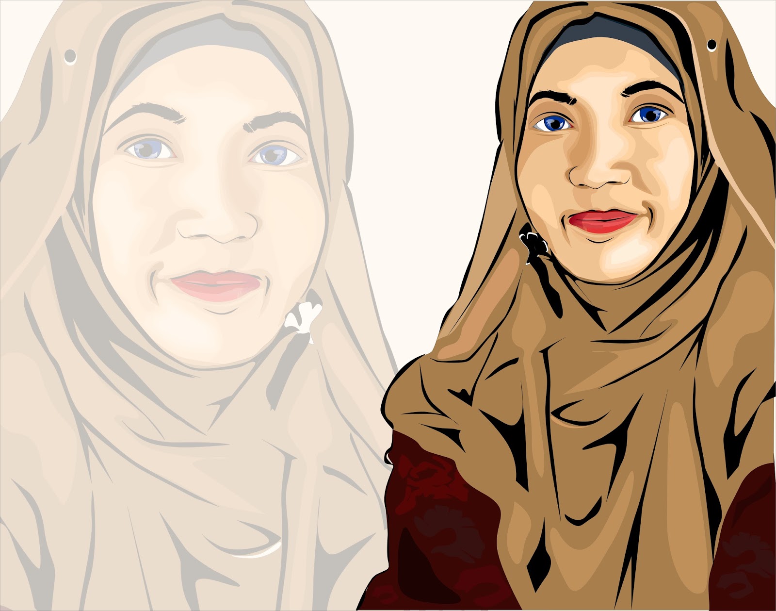 Vector Face Corel Draw - Corel Point