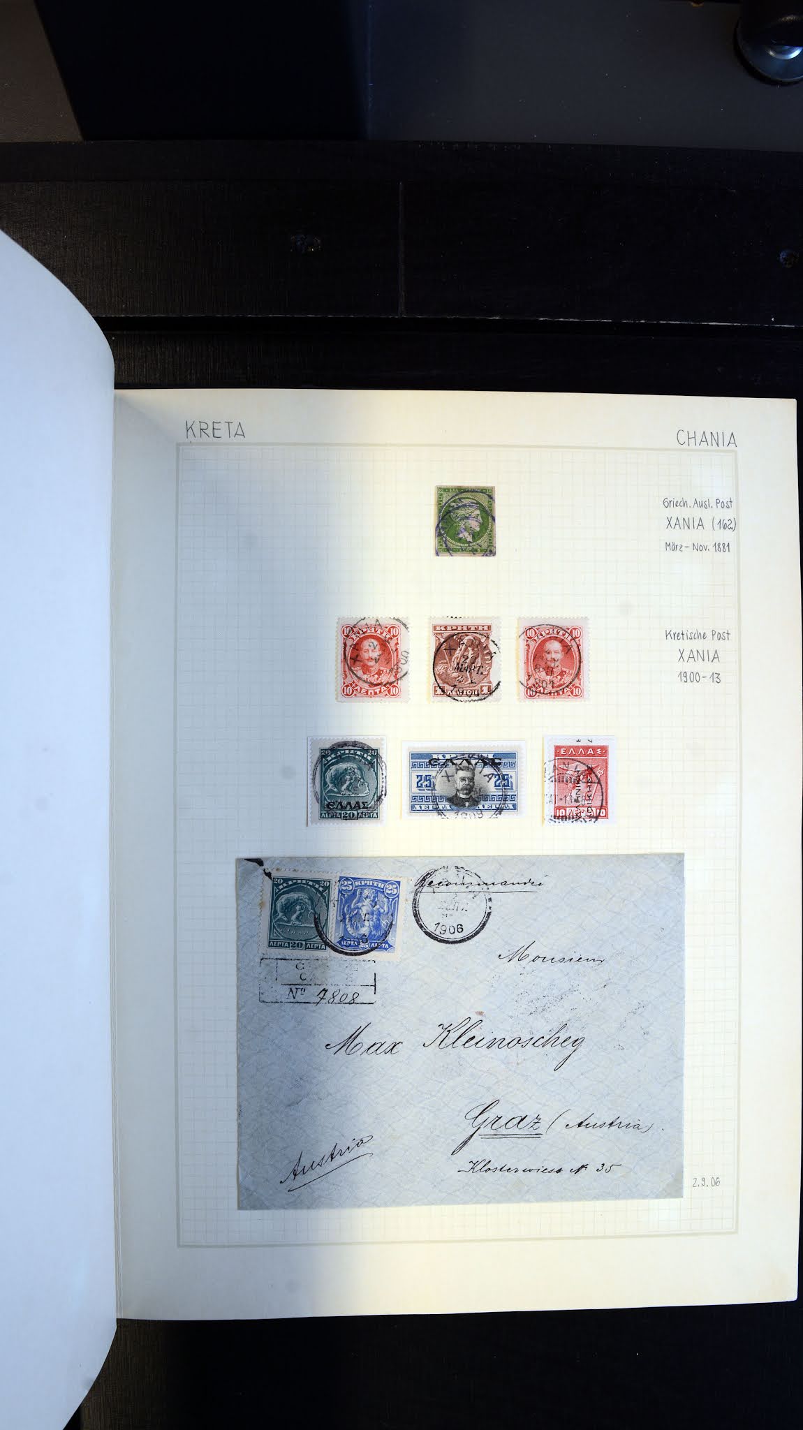 Crete Stamps Postmarks Postal History