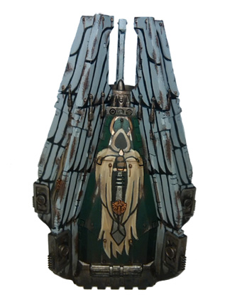 Boyo Paints: Dark Angels Drop Pod