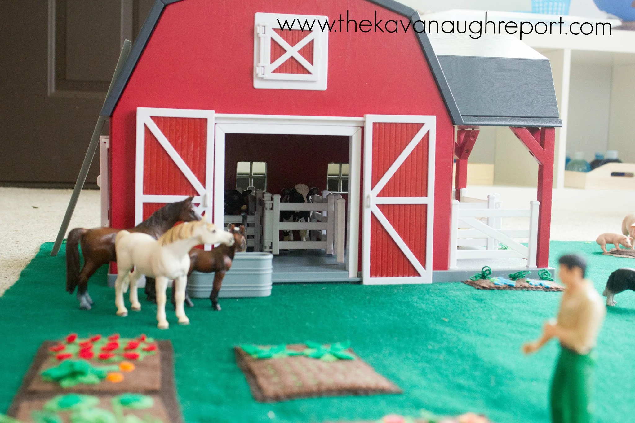 DIY Farm Play Mat