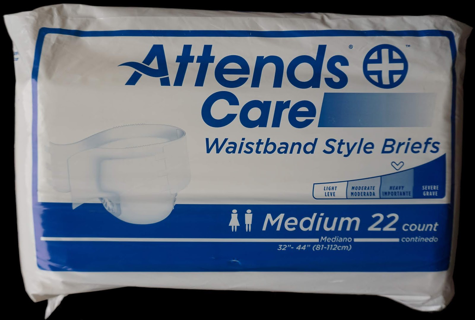 Diaper Metrics: Attends Care Waistband Style Briefs Adult Diaper Review