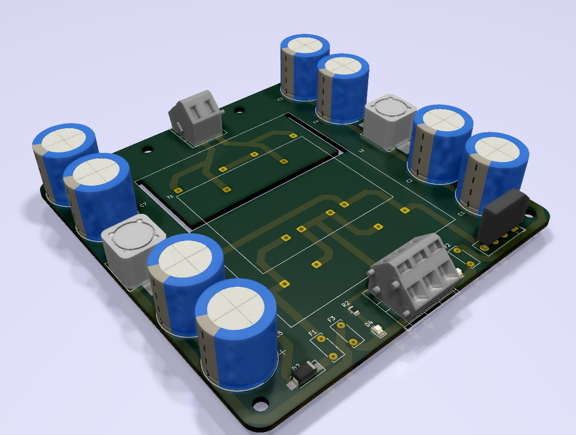 Open source high accuracy DC Multimeter : The first PCB design of the ...