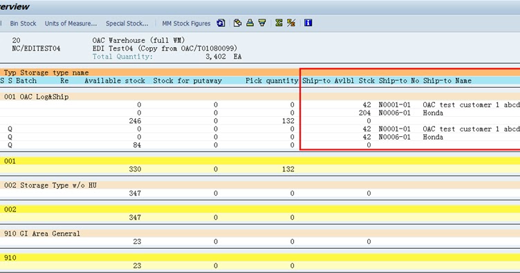 ERP Integration System: SAP Enhancement for Transactions LS26 and LS24