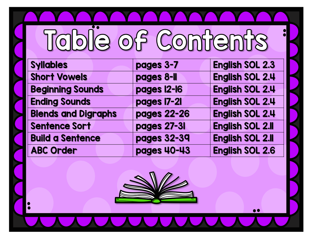 *The Teaching Oasis*: Back to School Language Arts Stations