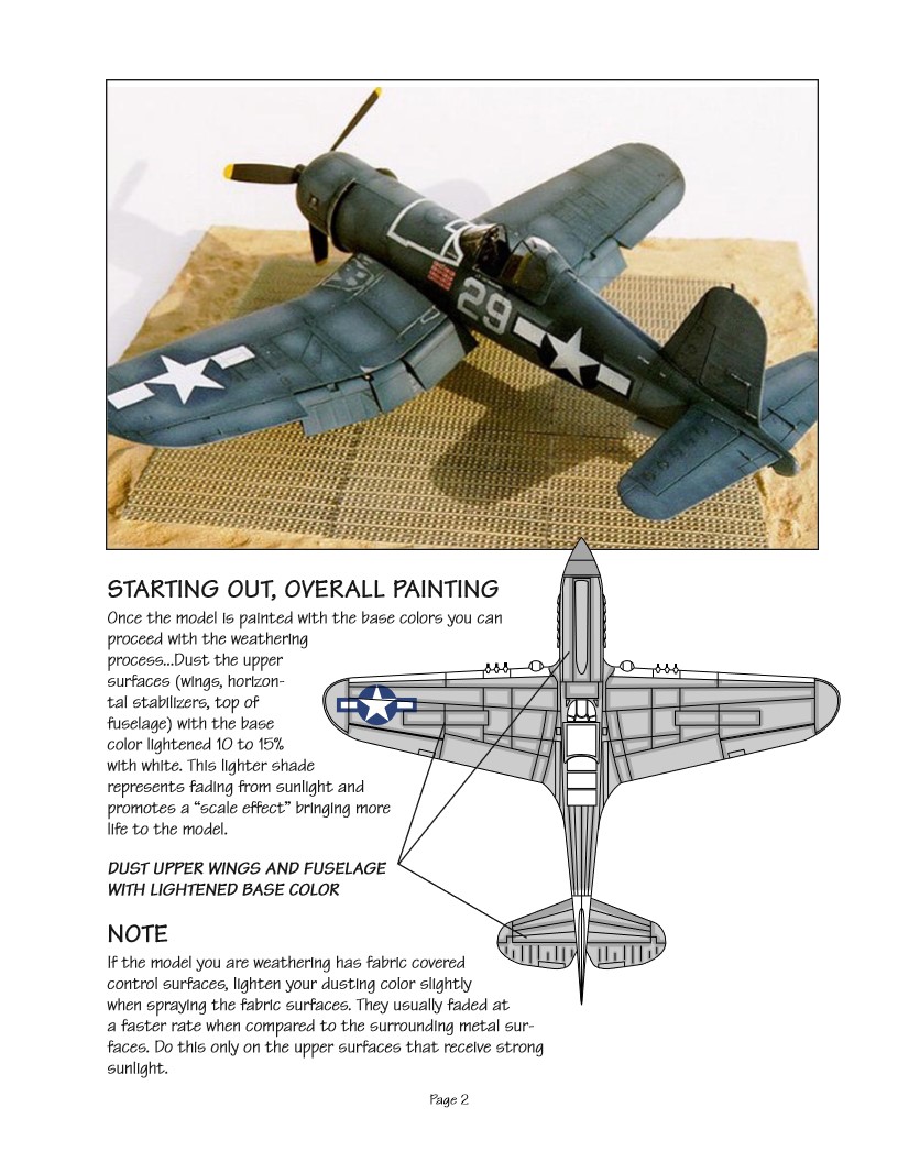 Oldsarges Aircraft Model blog: Weathering Scale aircraft by Randy Fields