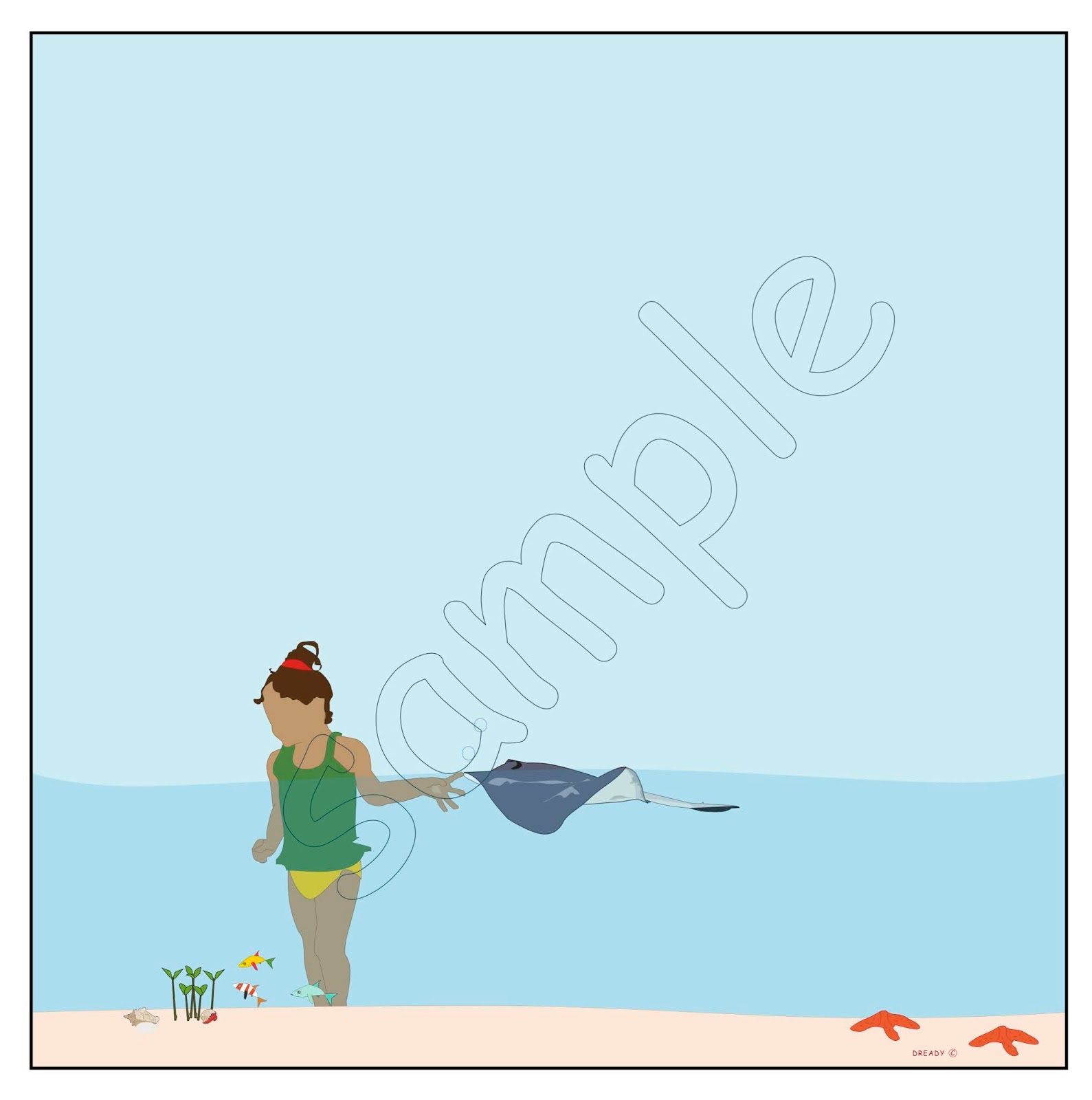 dready stingray girl | Dready, Dready Art and Everything Dready