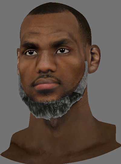 Nba 2k13 Lebron James Cyberface