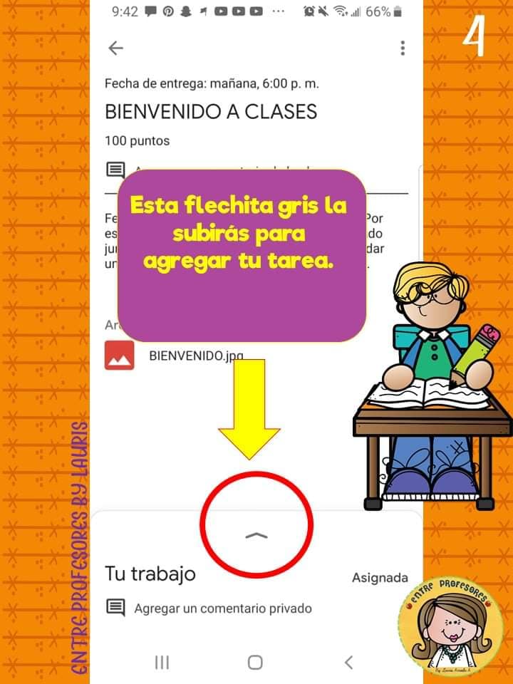 Lengua materna. Español 1. Secundaria # 15 : ¿Cómo entregar tarea en ...