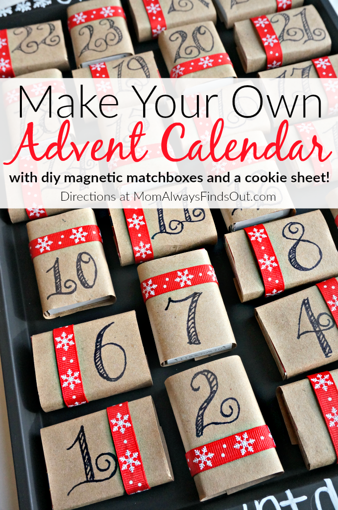 Mommy Suburbia: 10 Easy DIY Christmas Advent Countdown Calendars